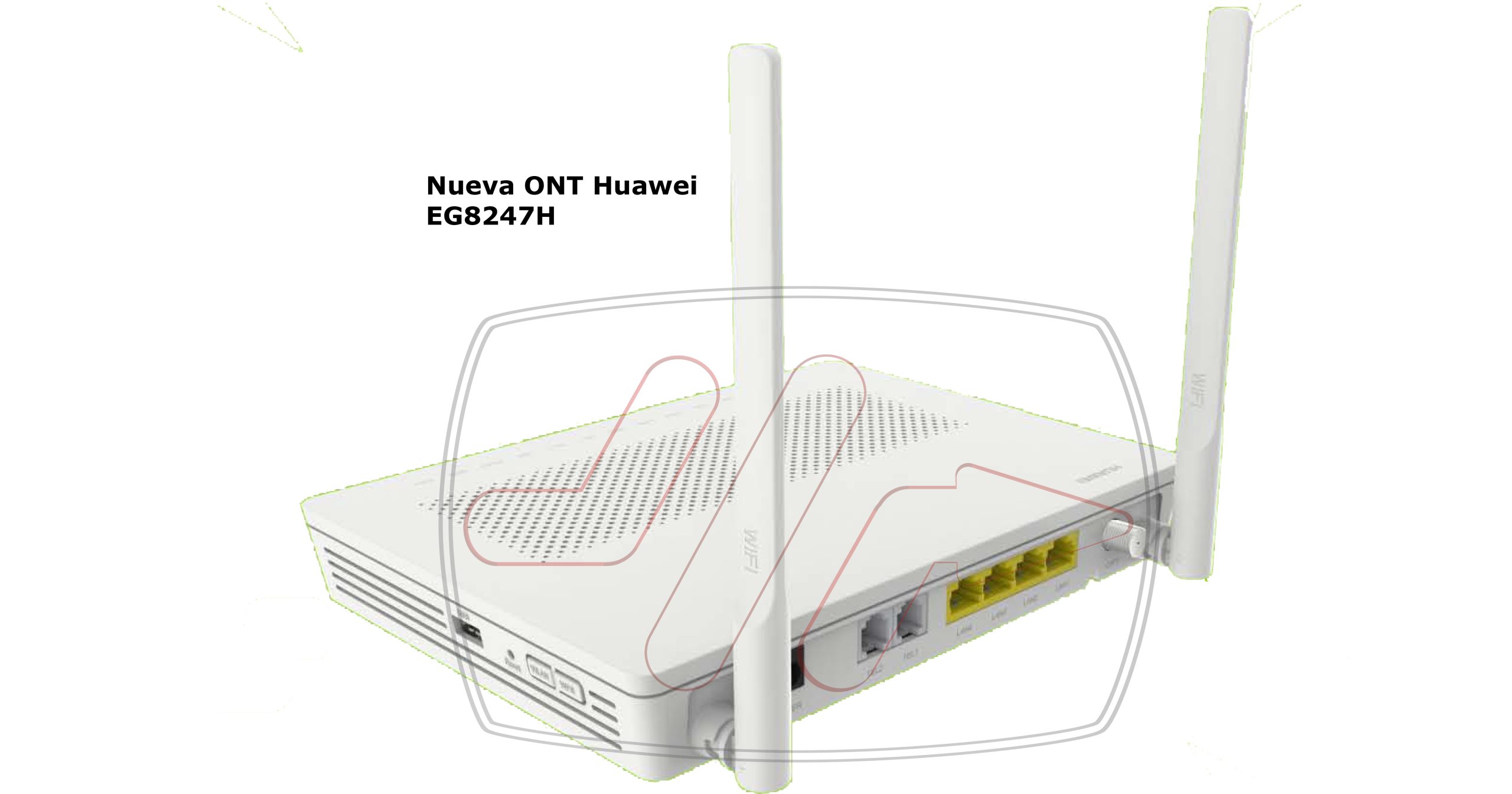 ONT GPON Huawei financiación de equipamiento Huawei