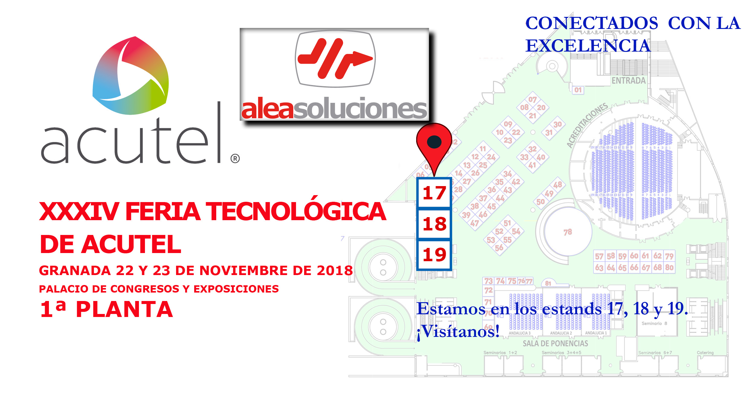 Feria Acutel 2018 edición XXXIV conectados con la excelencia